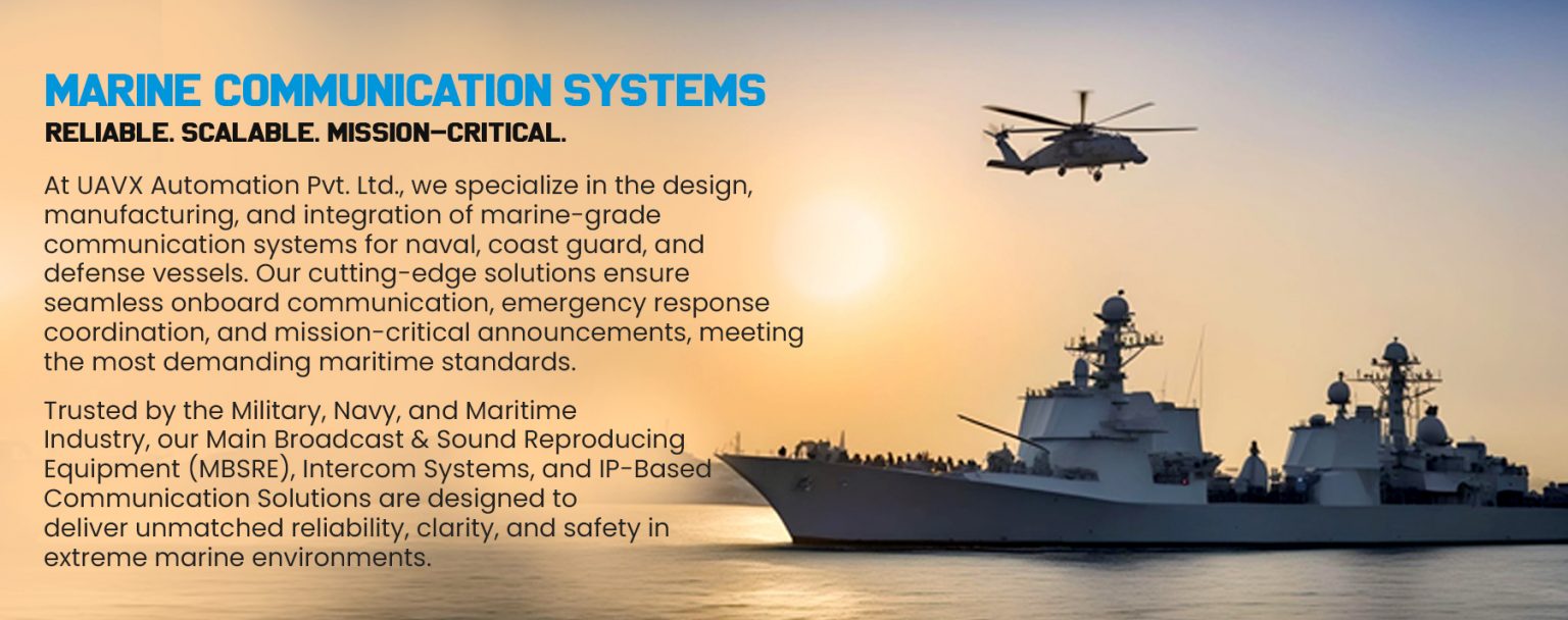 Maritime Communication Systems - UAVX Automation